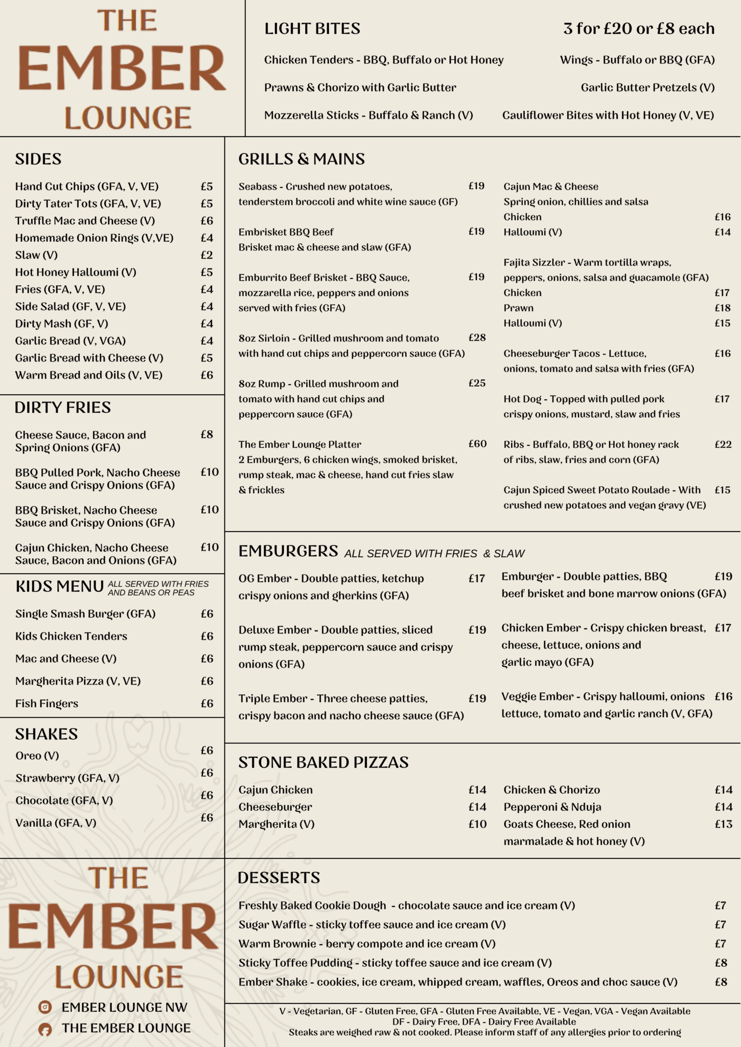 Homepage - The Ember Lounge